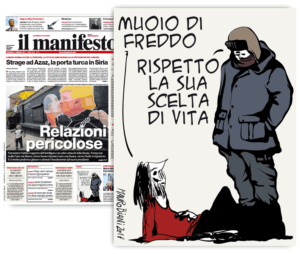clochard at Mauro Biani [punto] it